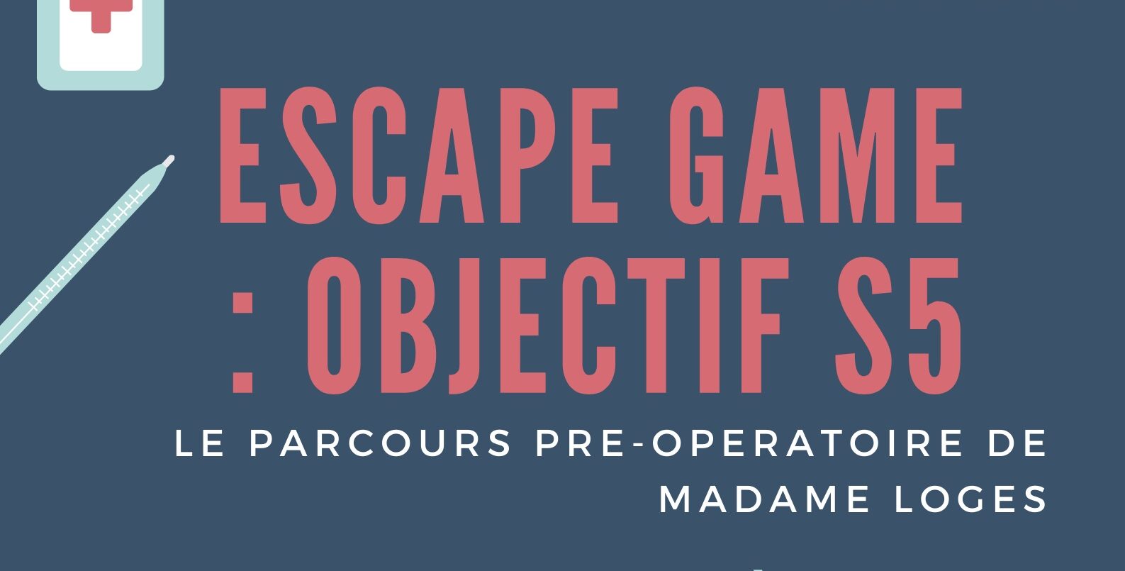 Escape game en formation infirmière - Gefers